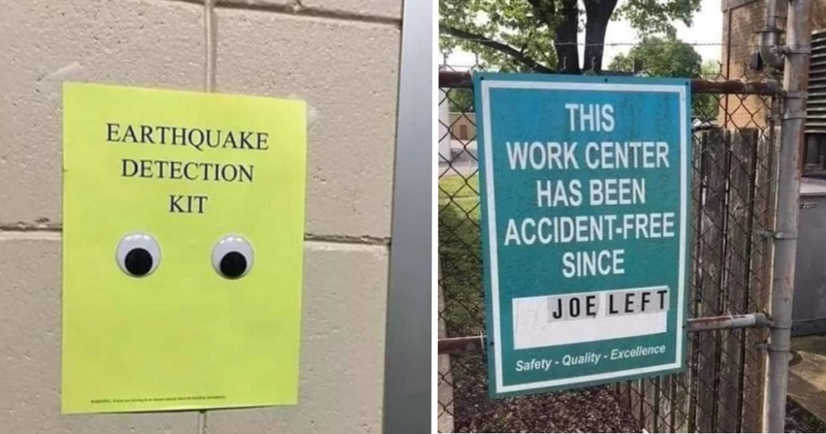 50 Hilarious signs that made us laugh out loud