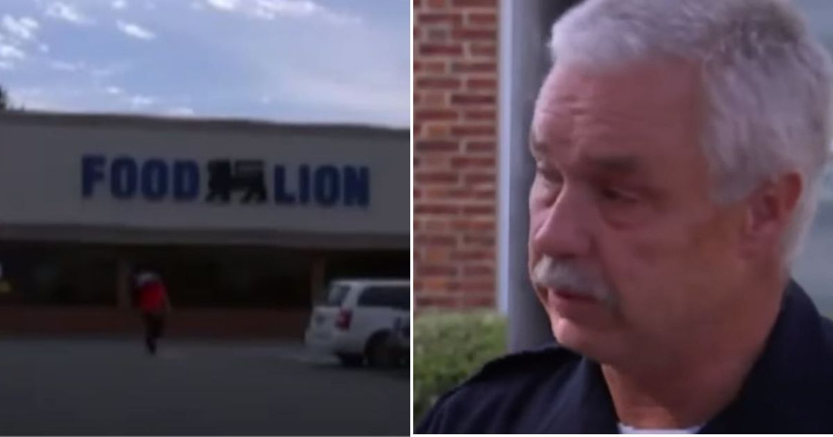 Cop Is Going To Arrest Mom For Stealing Food But Then Notices The